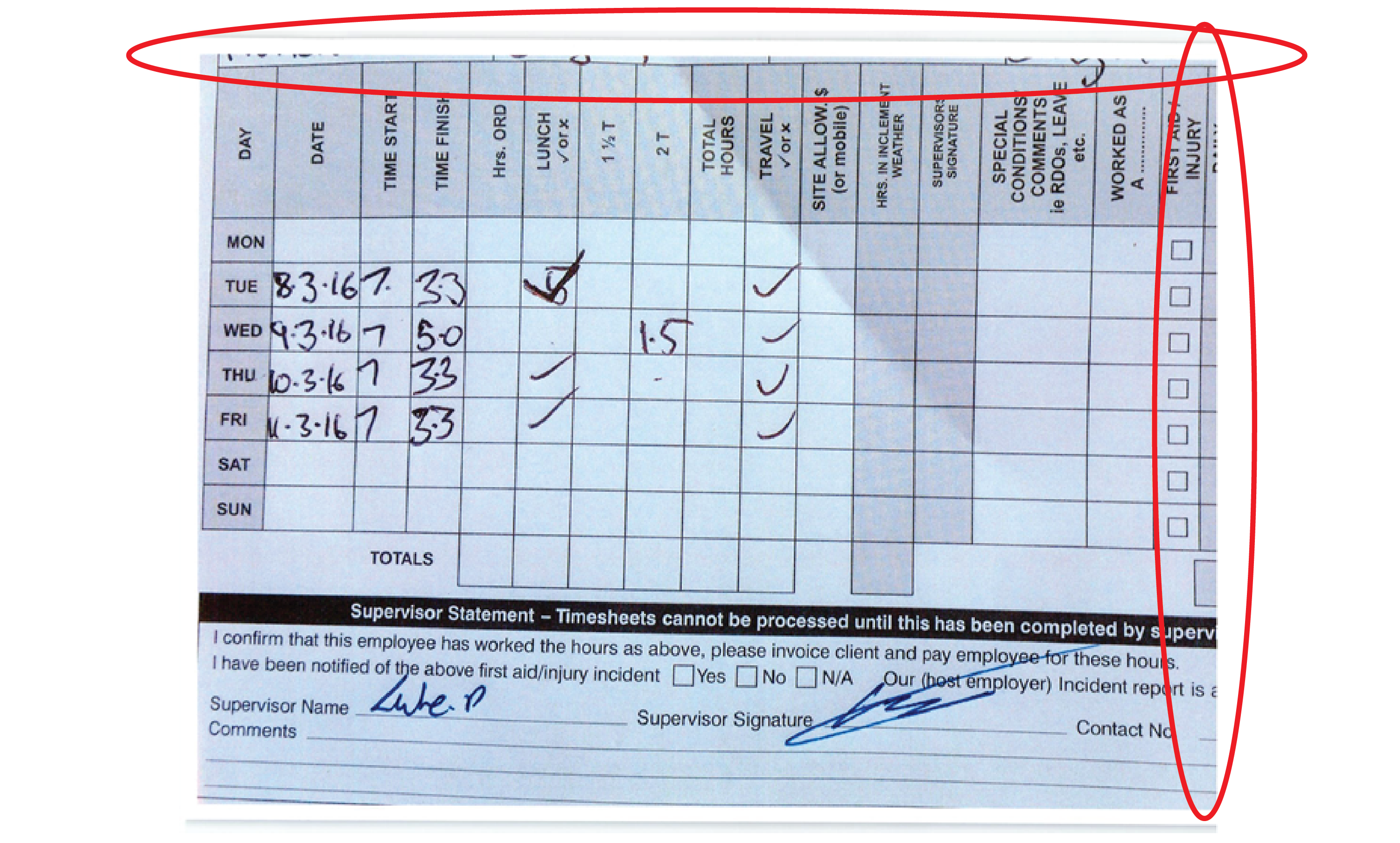 MC Labour | Timesheet MC Labour | Timesheet